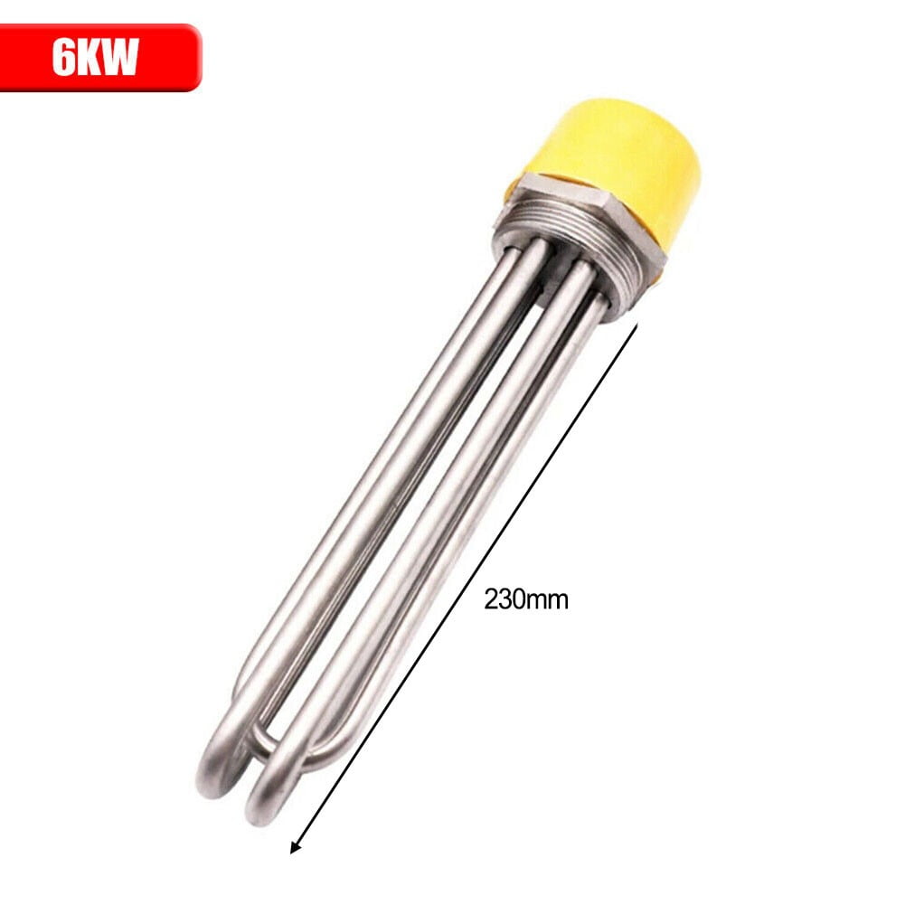 Dn40 3-12Kw Immersion Tubular Water Heating Element Heater Thread Solar ...