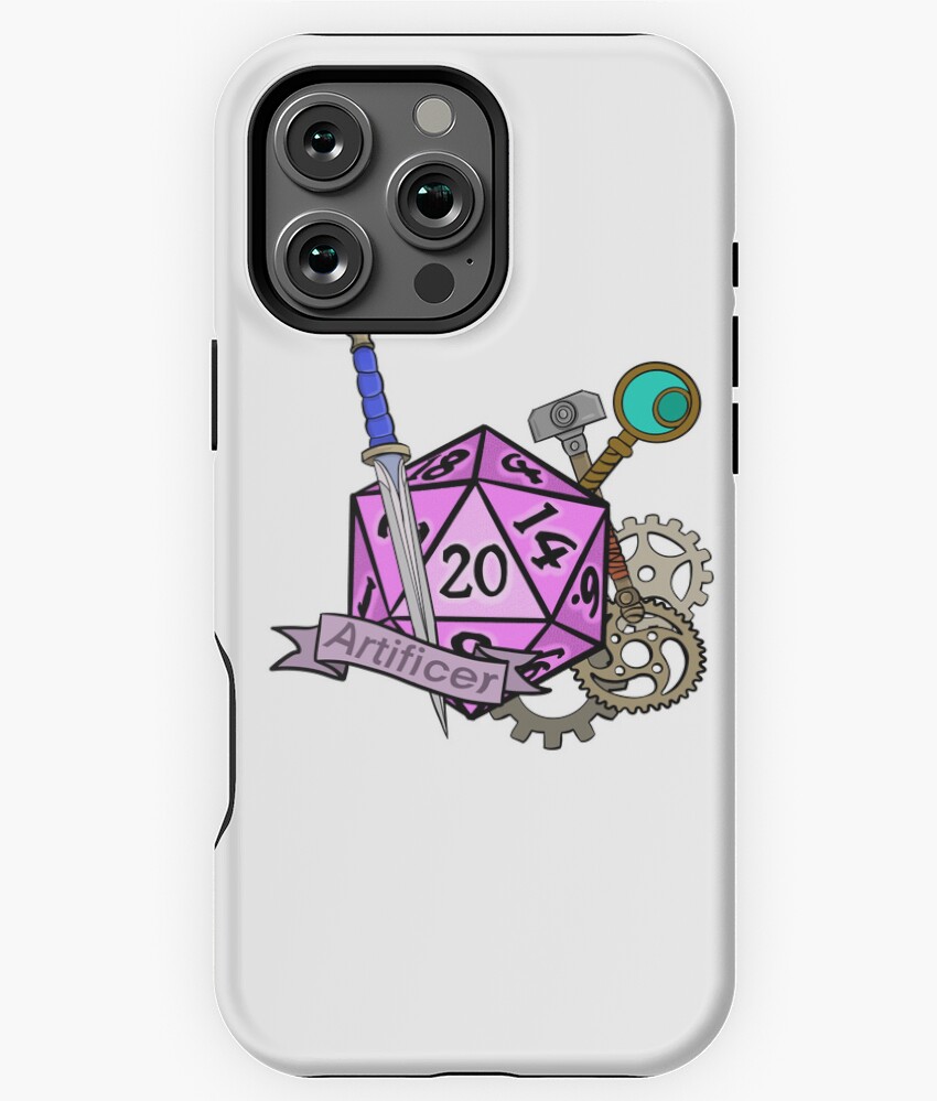 DnD D20 Class Artificer Graphic N581 Phone Case for iPhone 17 16 15 14 ...