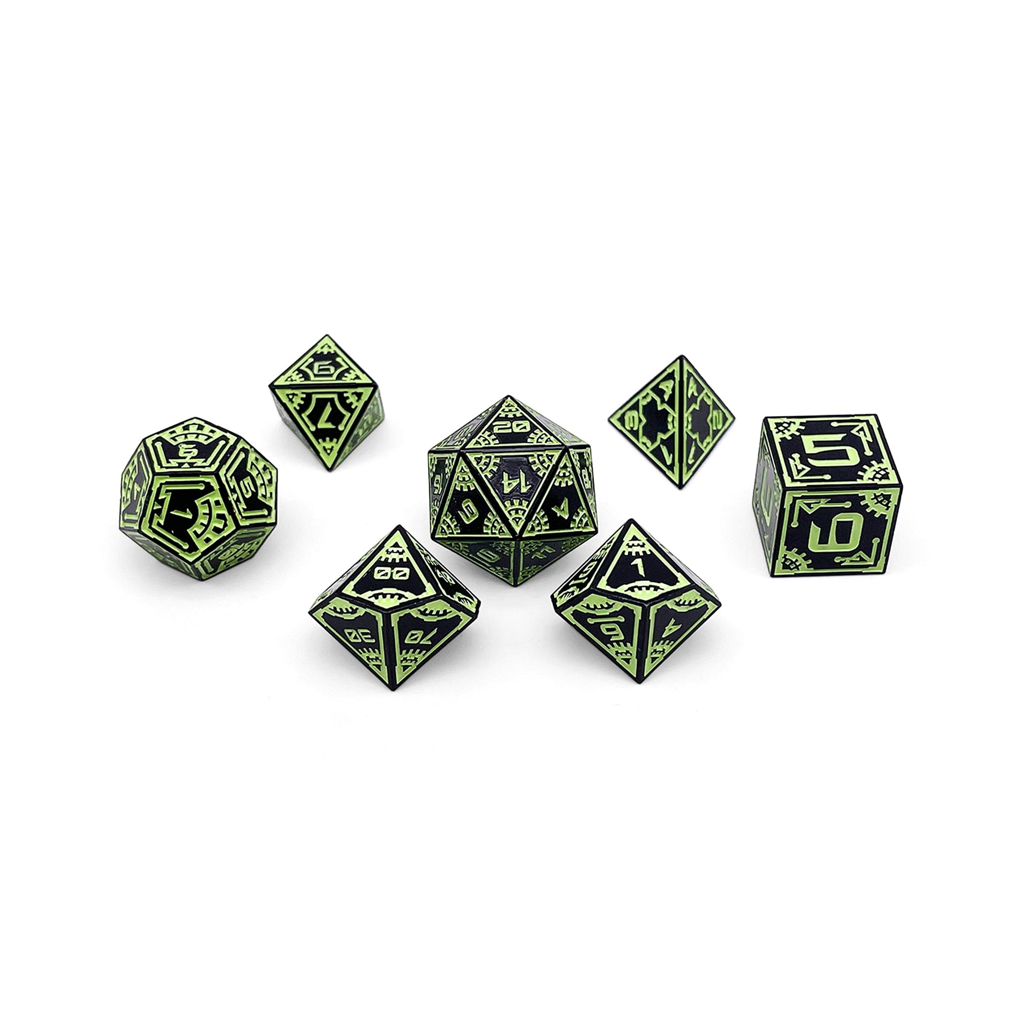 DnD Dice | Aurora Lights - Space Dice 7 Piece RPG Set | Norse Foundry ...