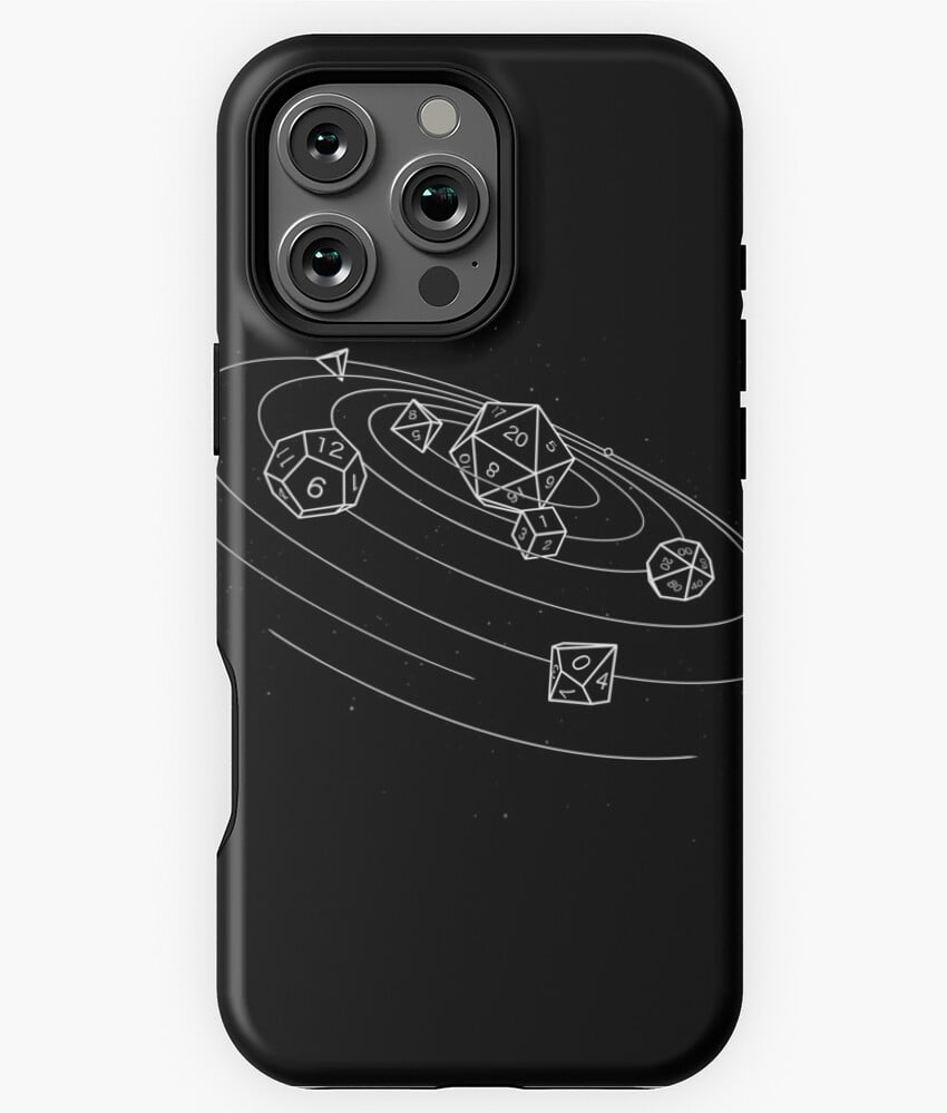 DnD Dice Solar System Planets N488 Phone Case for iPhone 17 16 15 14 13 ...