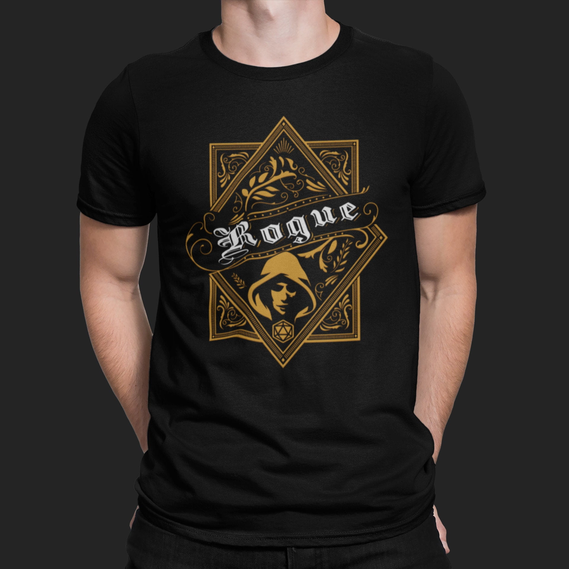 DnD ROGUE shirt | Dungeons and Dragons Rogue, Dungeon Master gifts, DnD ...