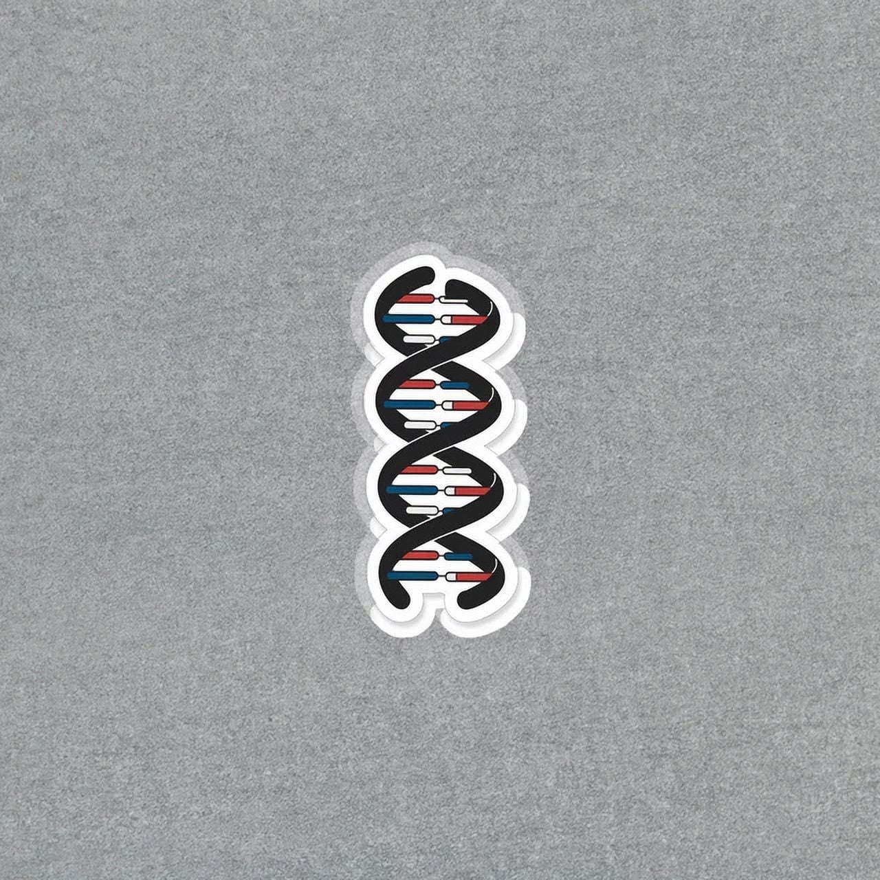 Dna Strand French Flag Genetics Science Biology Sticker Decalphone ...