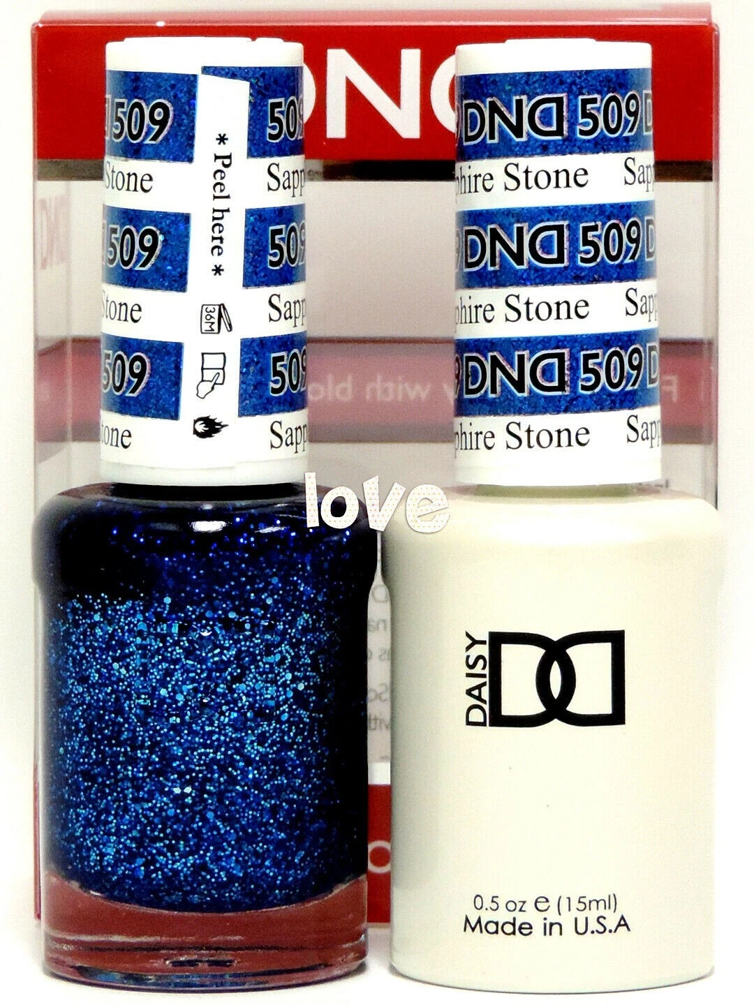 Dnd Daisy Gel Nail Polish 0.5Fl.Oz Gel Color Duo Dnd509- Sapphire Stone ...