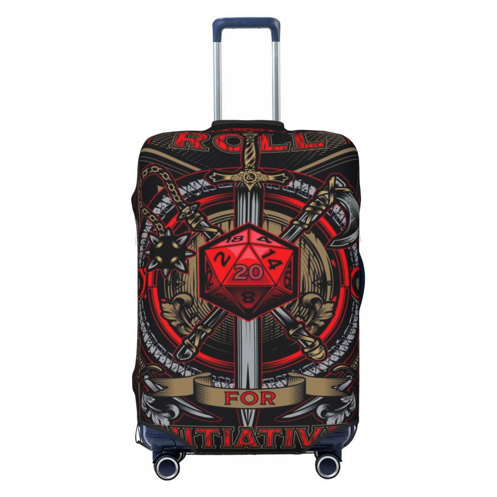 Dnd Dungeons And Dragons Luggage Cover Cartoon Suitcase Covers Elastic ...