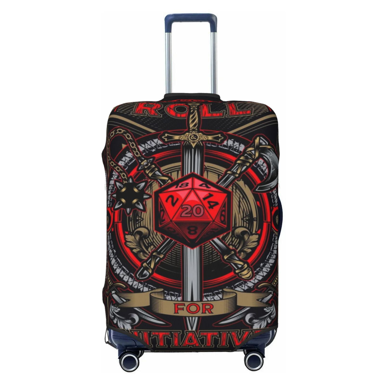 Dnd Dungeons And Dragons Luggage Cover Cartoon Suitcase Covers Elastic ...