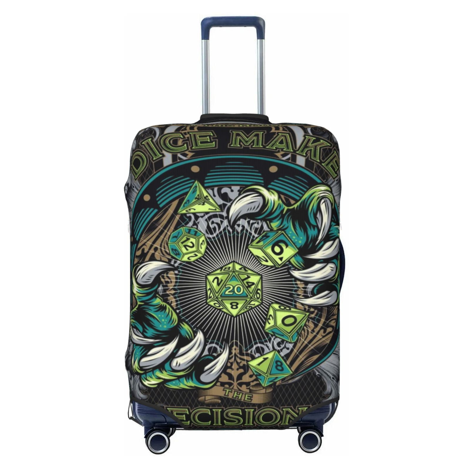 Dnd Dungeons And Dragons Luggage Cover Cartoon Suitcase Covers Elastic ...