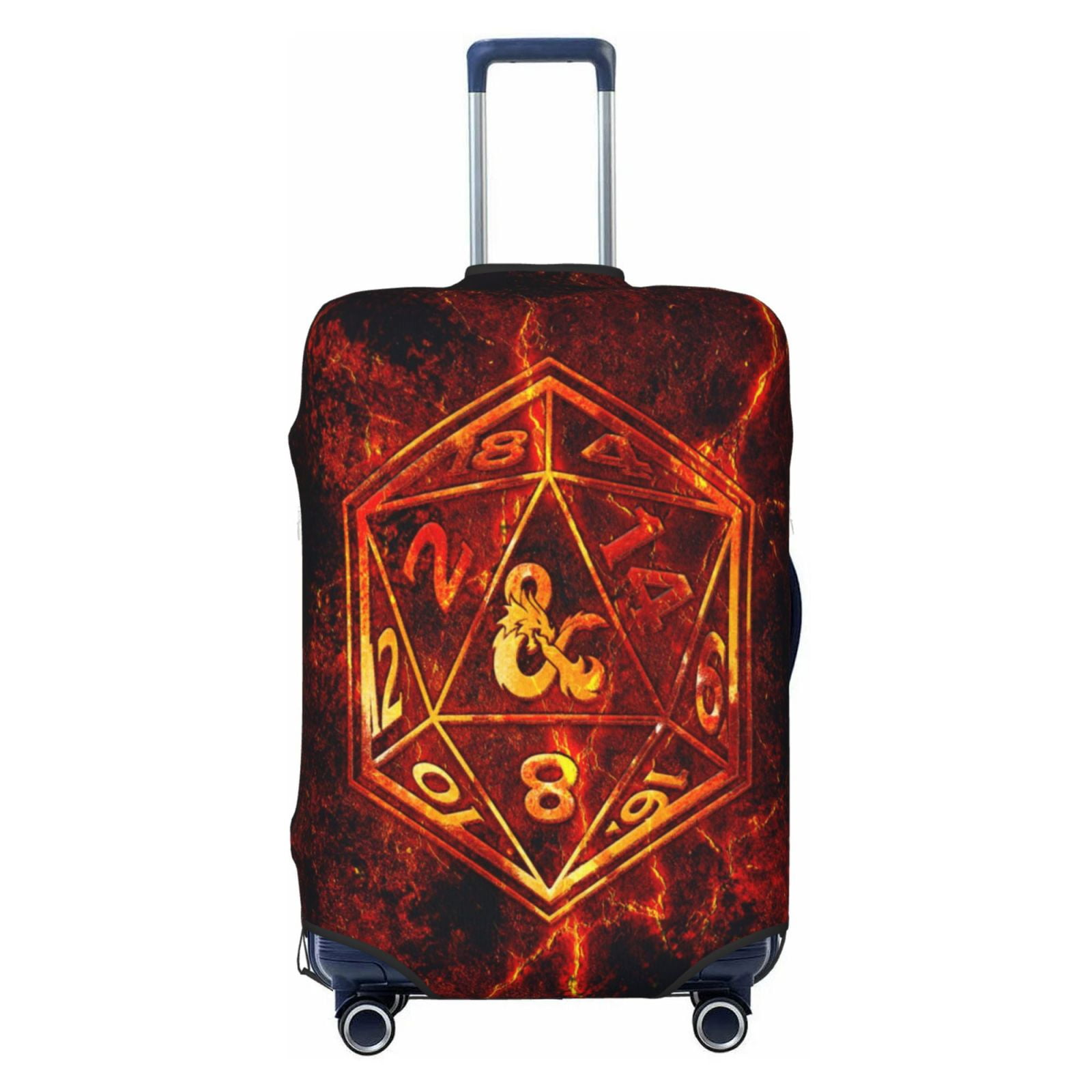 Dnd Dungeons And Dragons Luggage Cover Cartoon Suitcase Covers Elastic ...