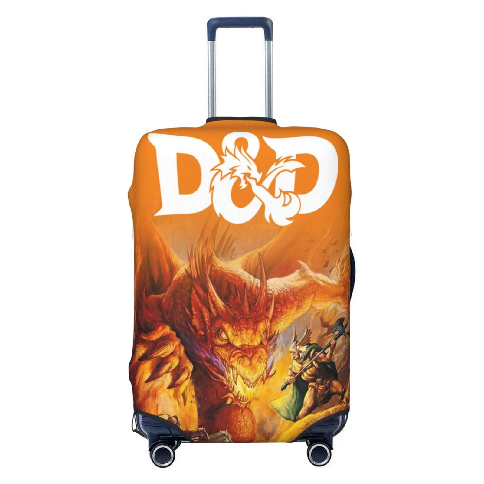 Dnd Dungeons And Dragons Luggage Cover Cartoon Suitcase Covers Elastic ...