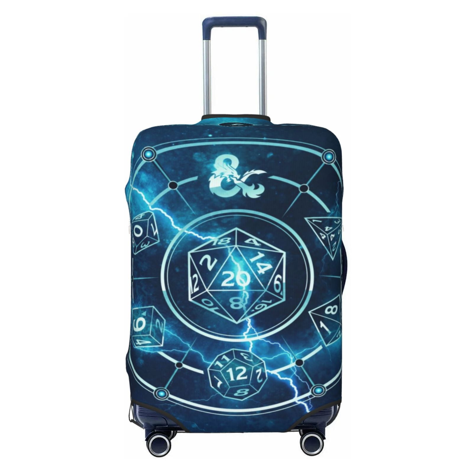 Dnd Dungeons And Dragons Luggage Cover Cartoon Suitcase Covers Elastic ...
