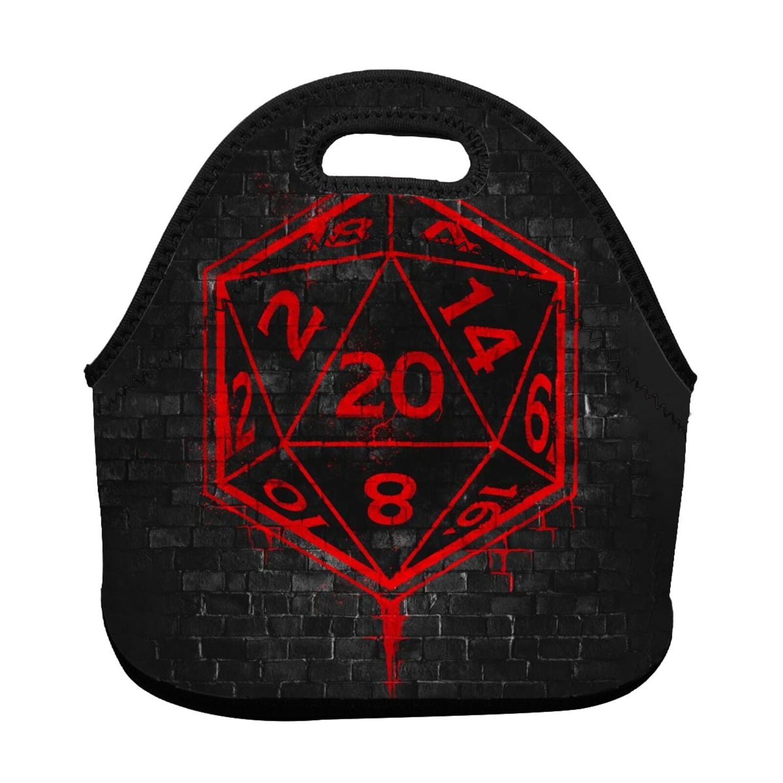 Dnd Dungeons And Dragons Reusable Neoprene Lunch Bag Insulated Lunch ...