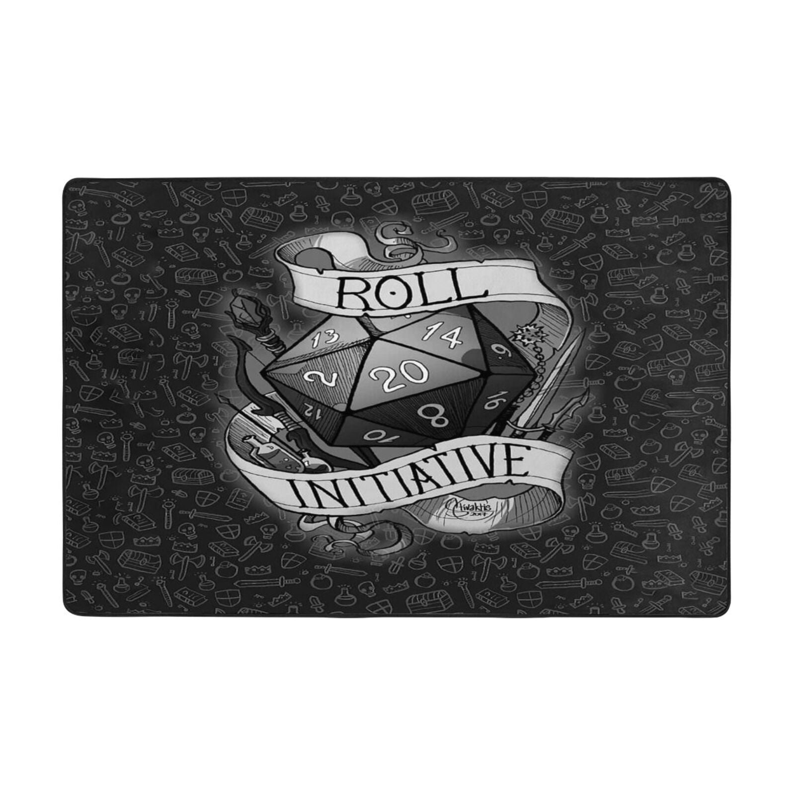 Dnd Dungeons And Dragons Rug Cartoon Character Carpet For Bedroom ...