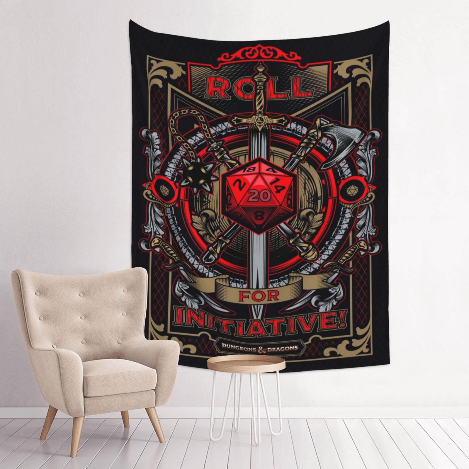 Dnd Dungeons And Dragons Wall Tapestry Anime Poster For Bedroom ...