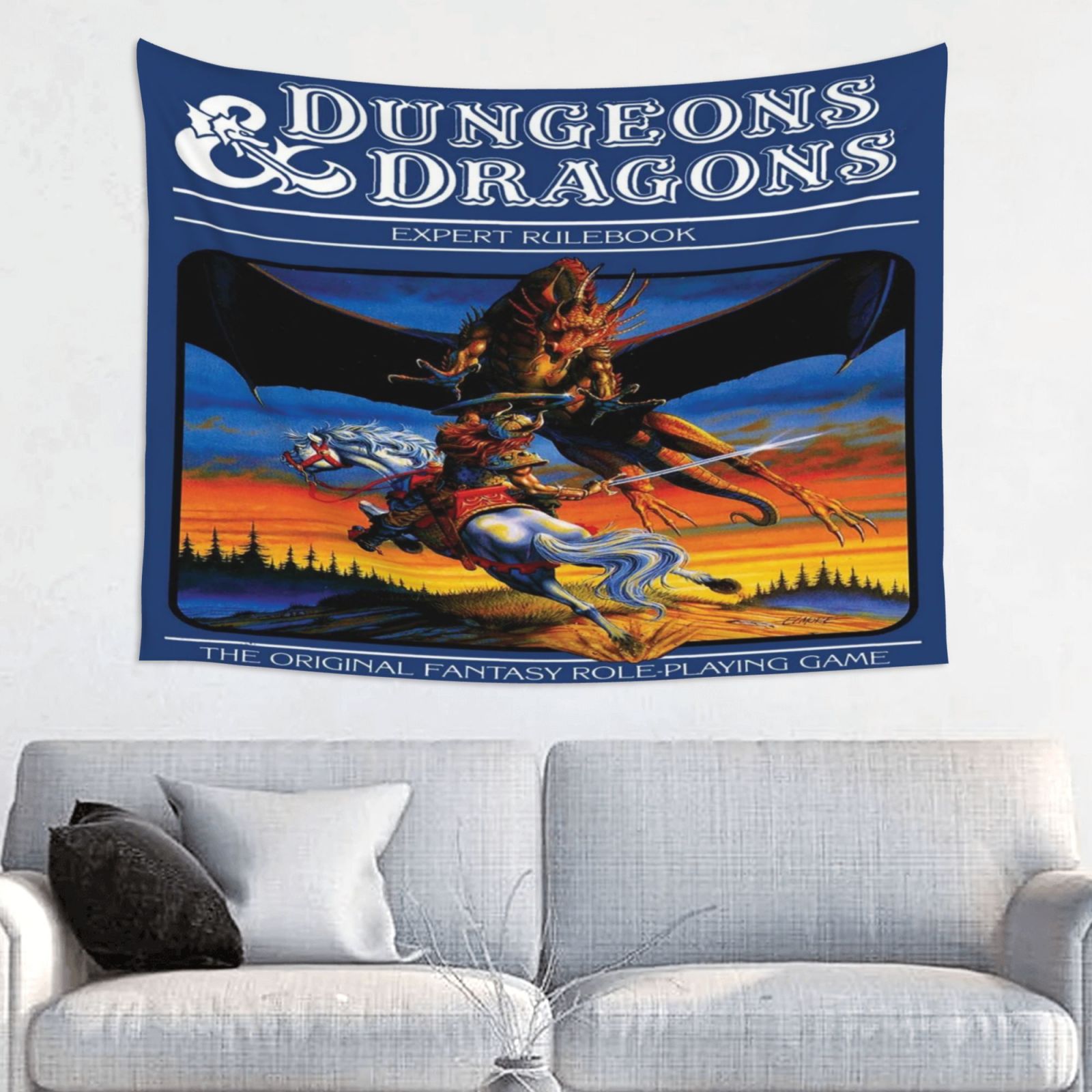 Dnd Dungeons And Dragons Wall Tapestry Anime Poster For Bedroom ...