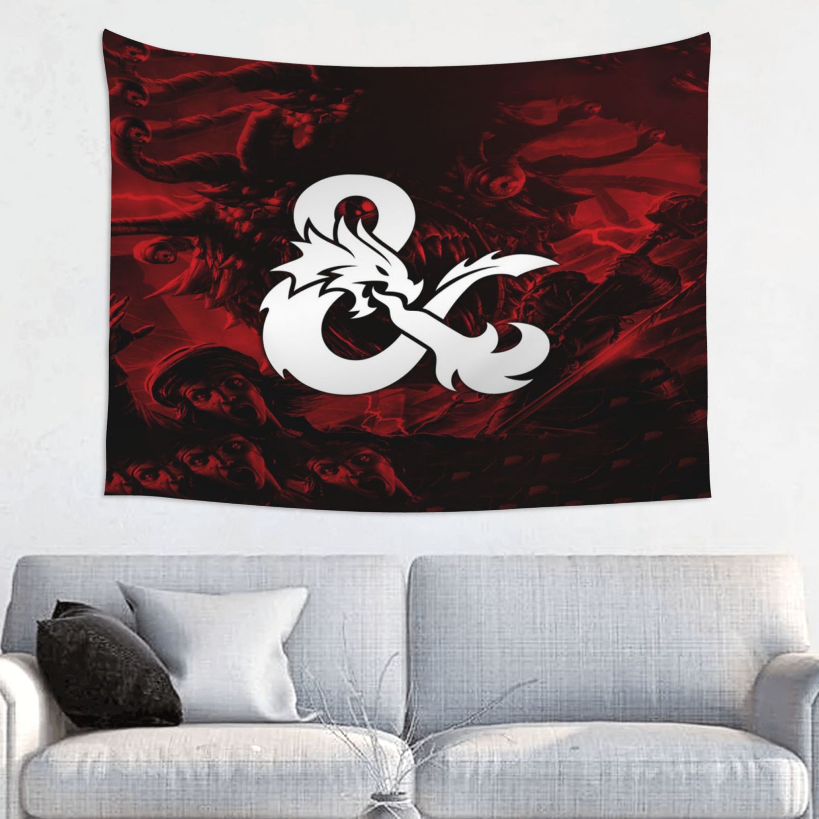 Dnd Dungeons And Dragons Wall Tapestry Anime Poster For Bedroom ...