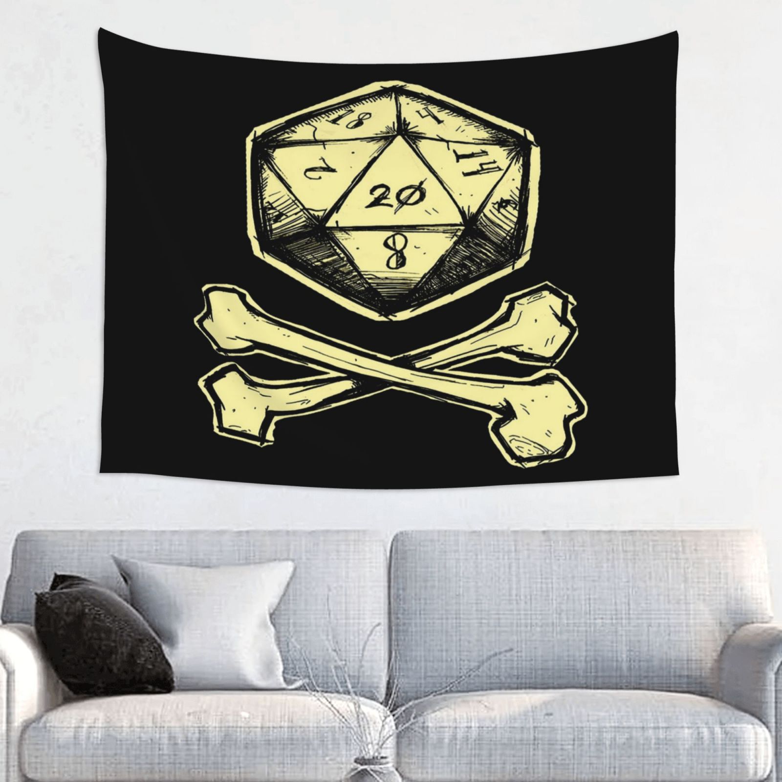 Dnd Dungeons And Dragons Wall Tapestry Anime Poster For Bedroom ...