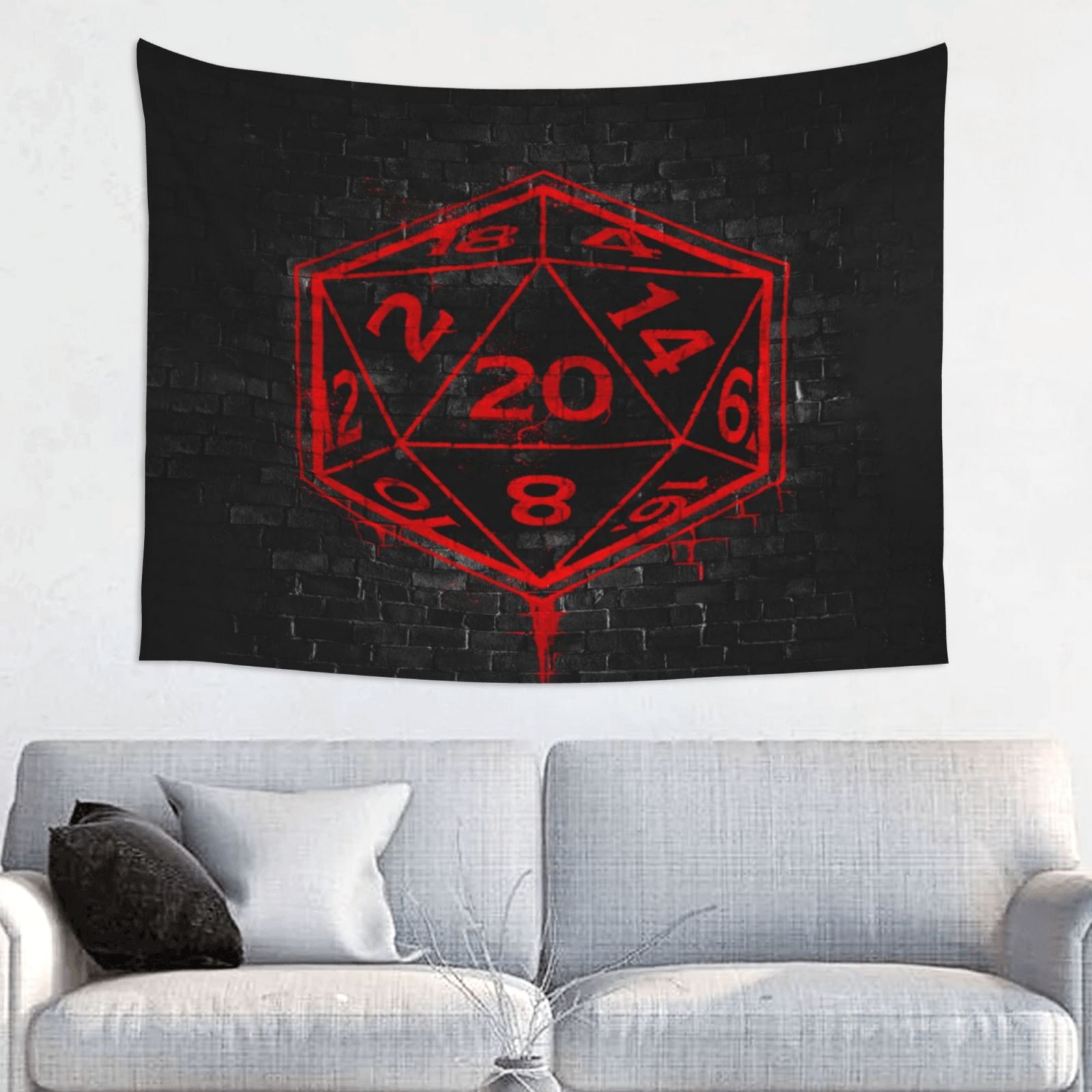 Dnd Dungeons And Dragons Wall Tapestry Anime Poster For Bedroom ...