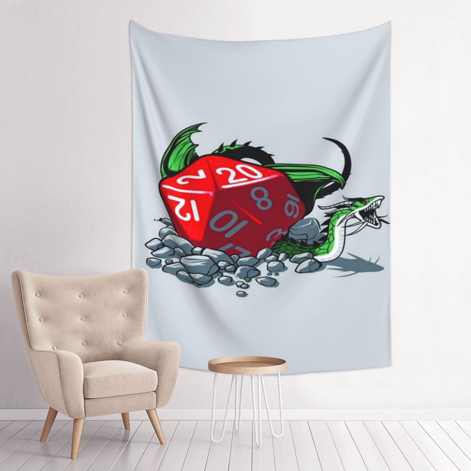Dnd Dungeons And Dragons Wall Tapestry Anime Poster For Bedroom ...
