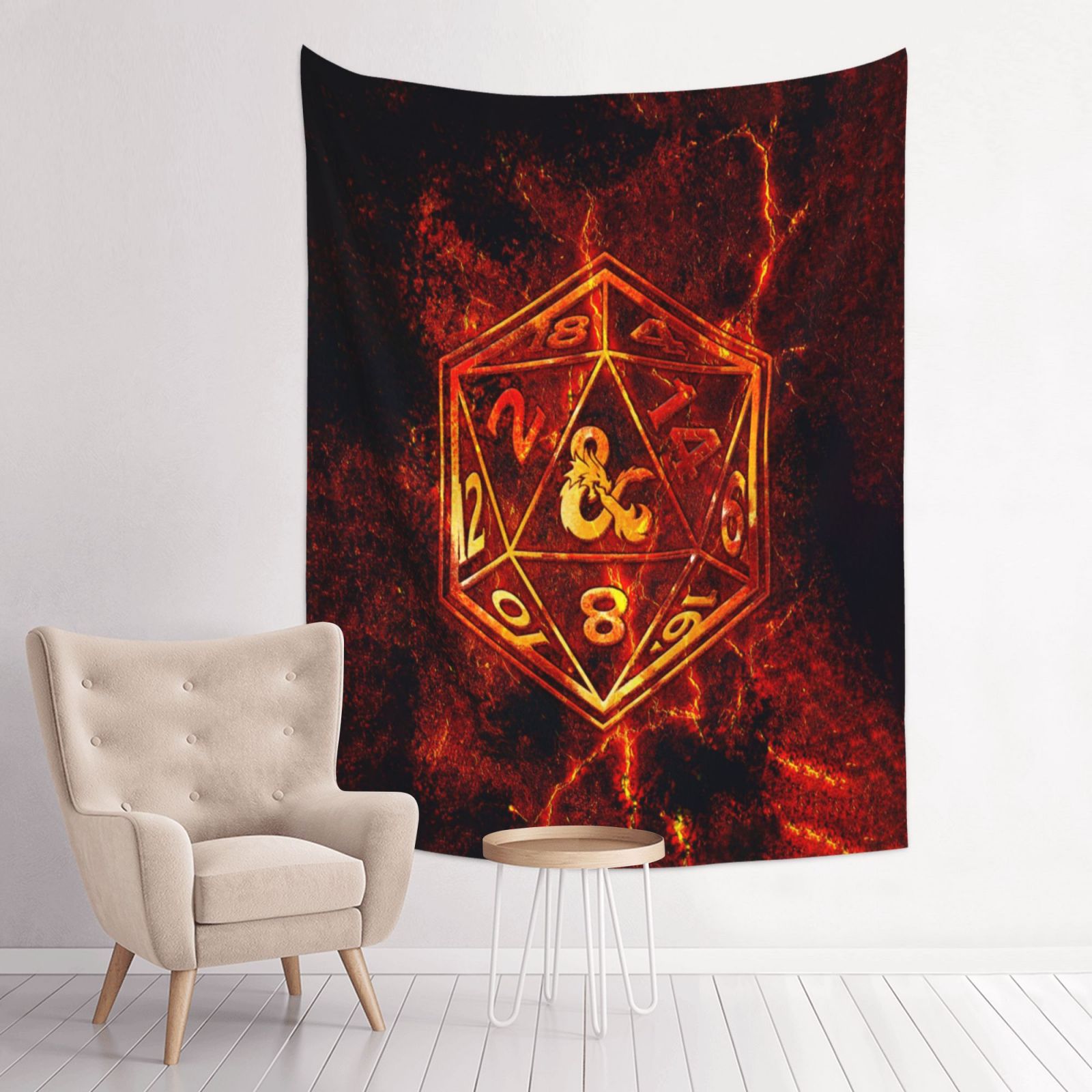 Dnd Dungeons And Dragons Wall Tapestry Anime Poster For Bedroom ...