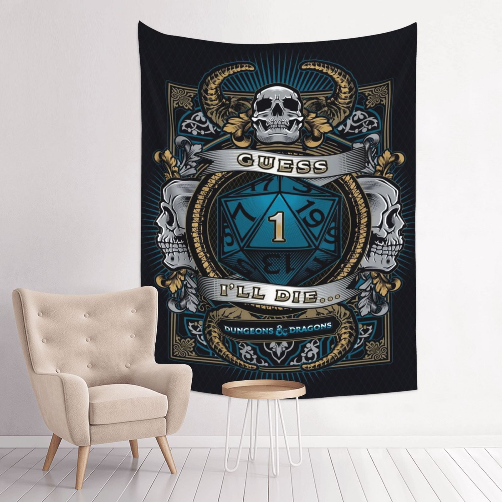 Dnd Dungeons And Dragons Wall Tapestry Anime Poster For Bedroom ...