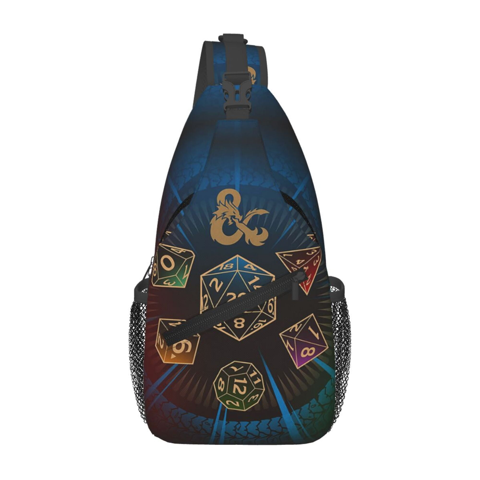 Dnd Dungeons and Dragons Crossbody Shoulder Bag Backpack Sling Cross ...