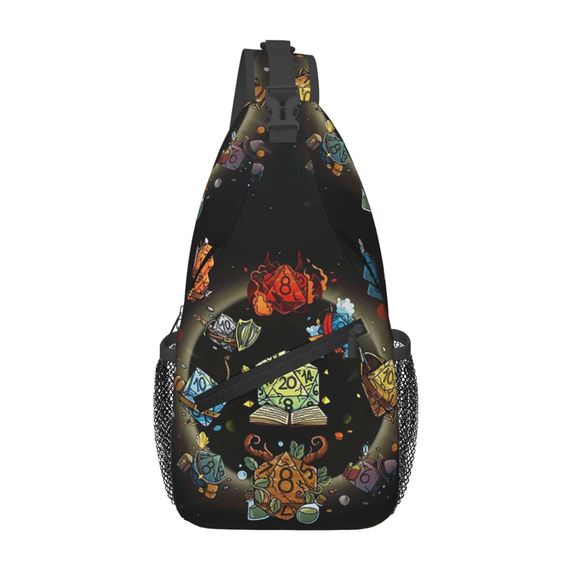 Dnd Dungeons and Dragons Crossbody Shoulder Bag Backpack Sling Cross ...