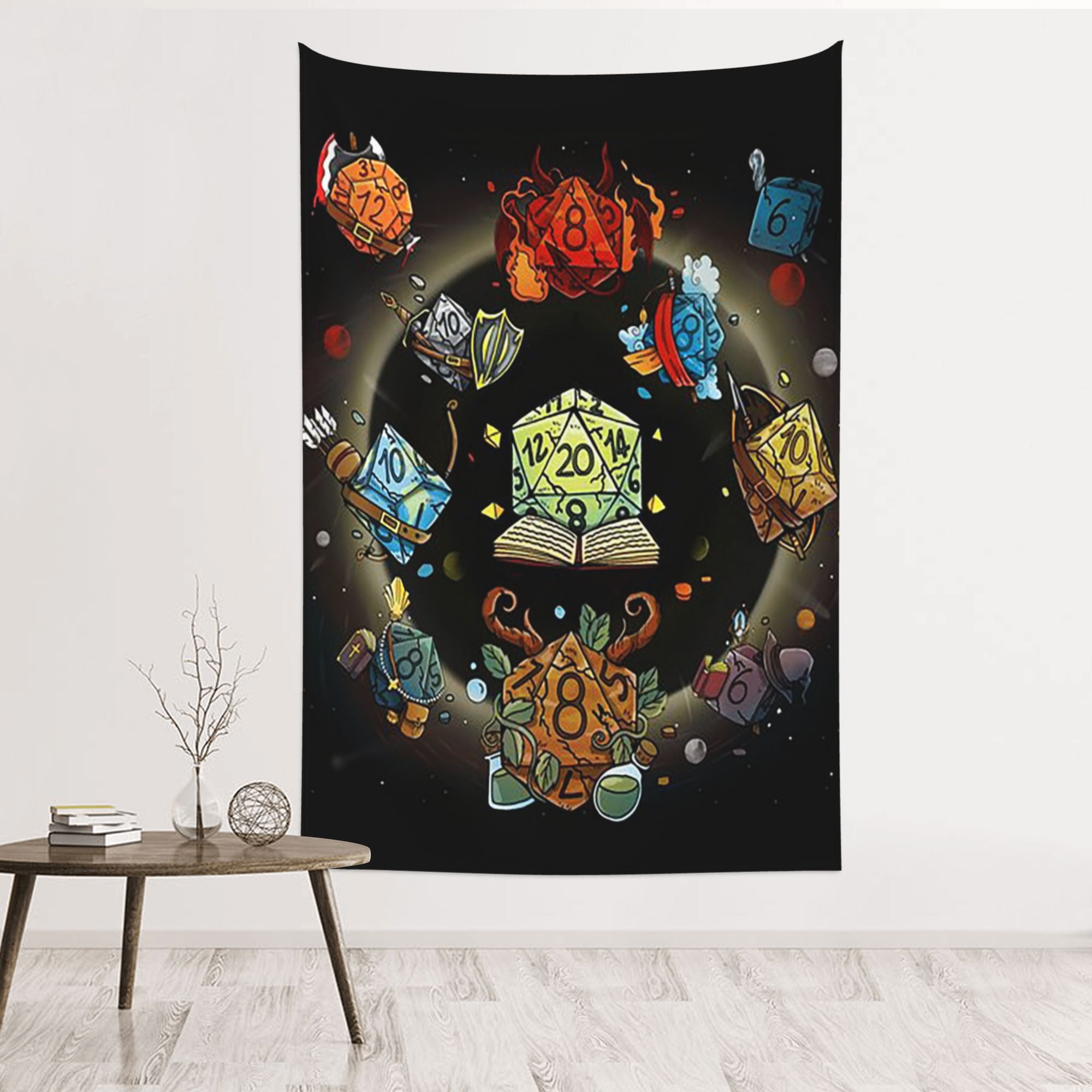 Dnd Dungeons and Dragons Tapestry 60 X 40 inch Decor Wall Hanging Art ...