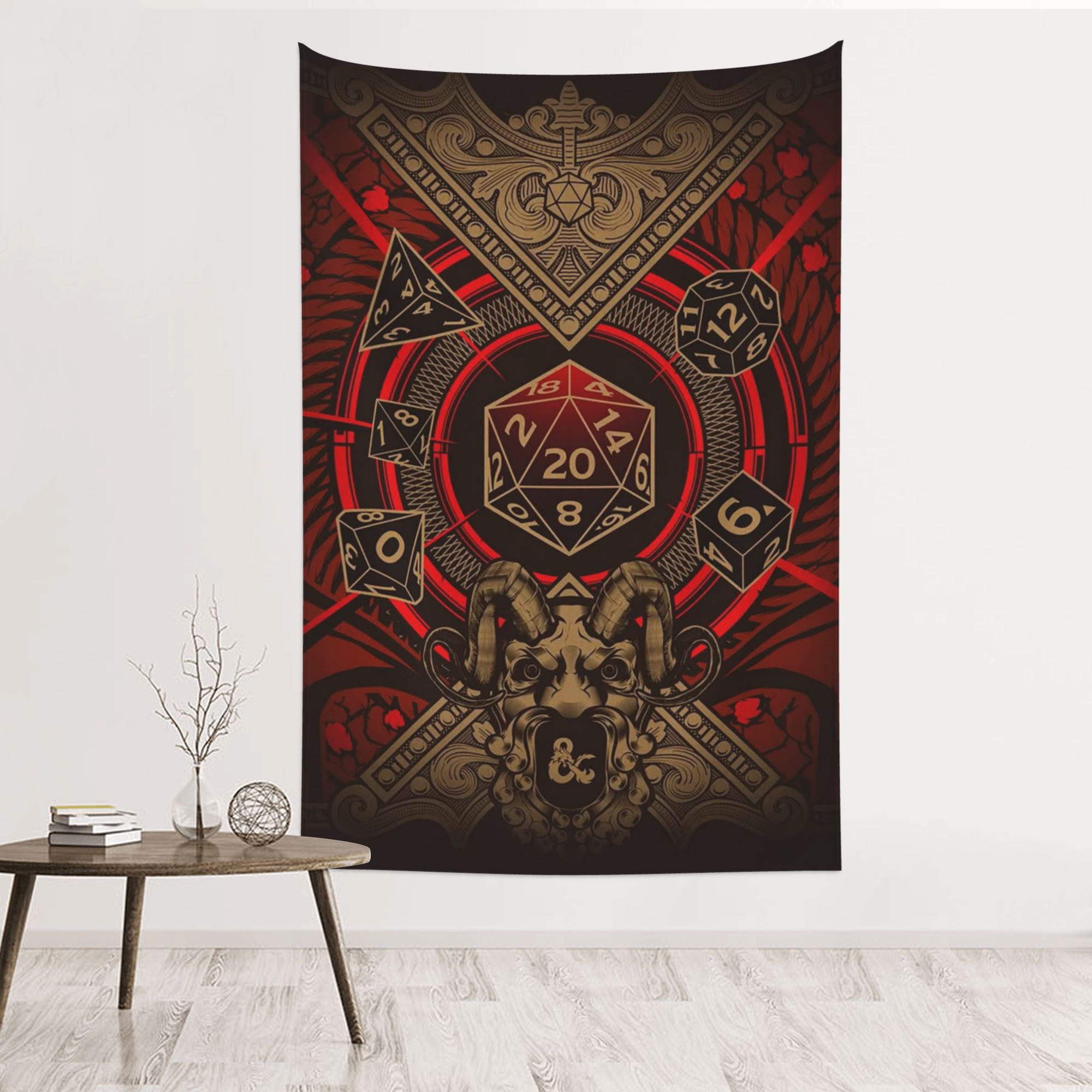 Dnd Dungeons and Dragons Tapestry 60 X 40 inch Decor Wall Hanging Art ...