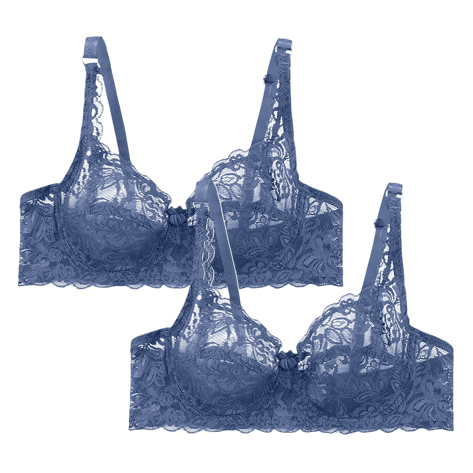 Dndif Clearance Lace Bras For Women Lace Sexy Underwear Underwired ...
