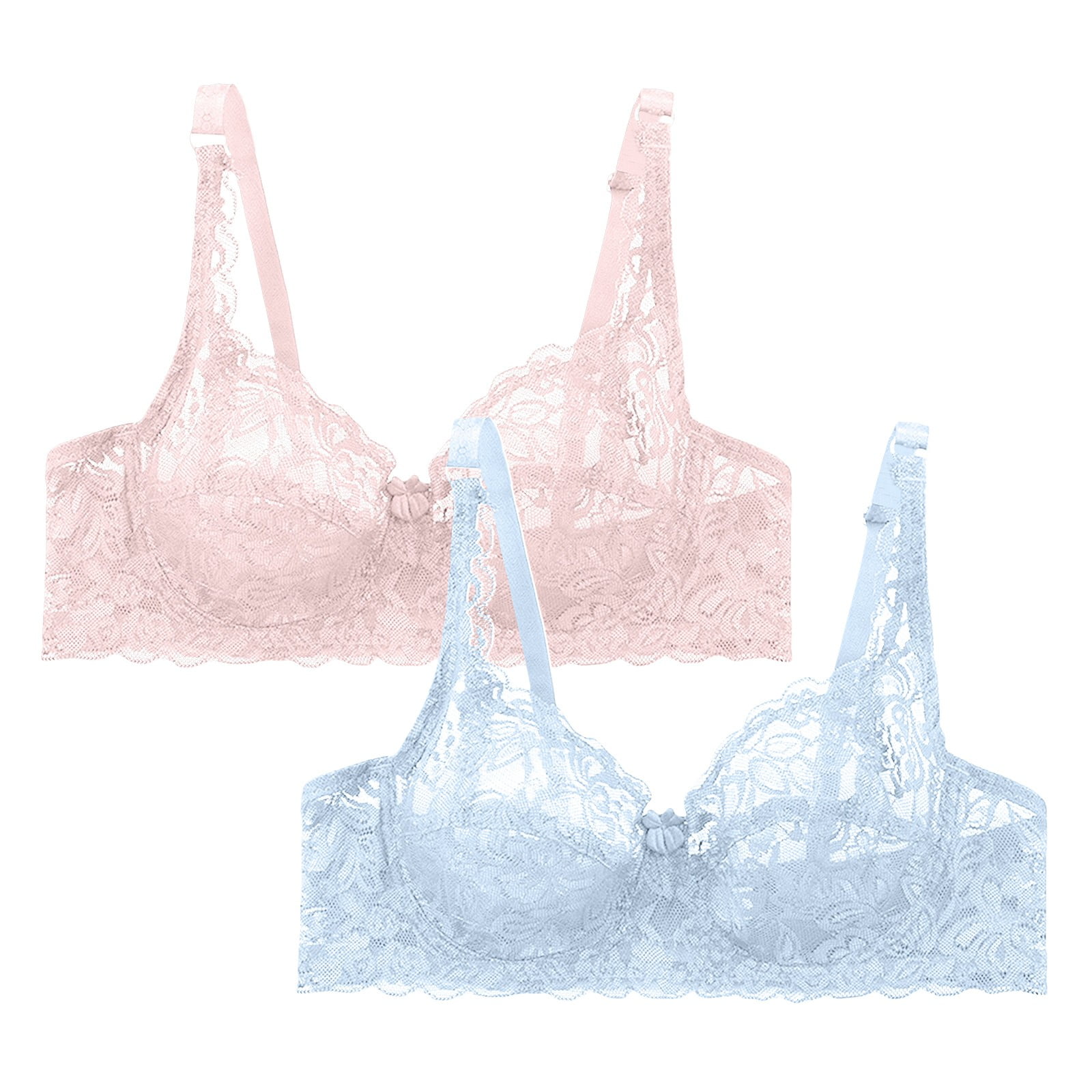 Dndif Clearance Lace Bras For Women Lace Sexy Underwear Underwired ...