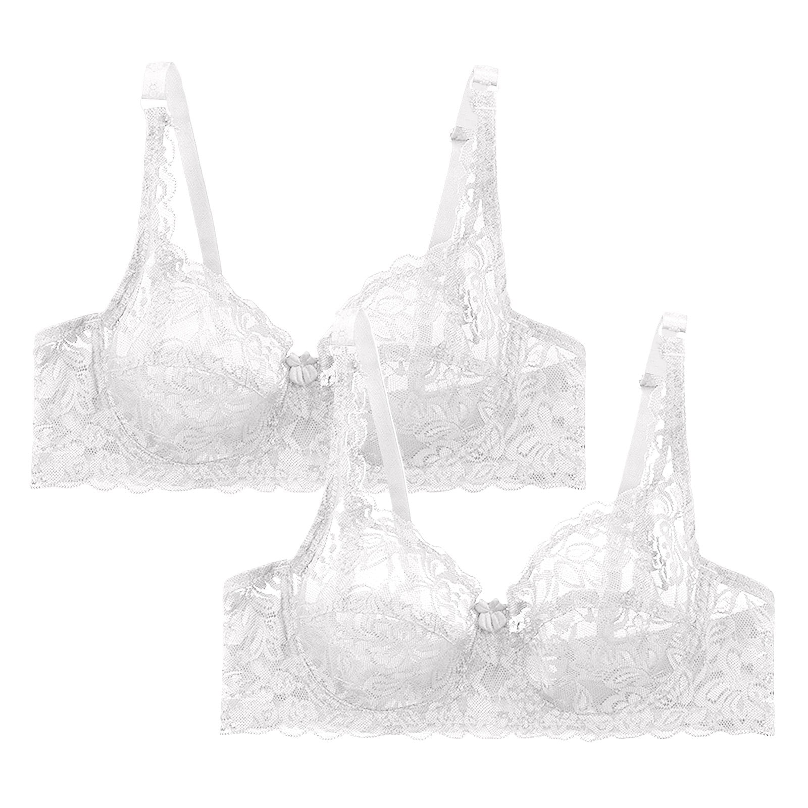 Dndif Clearance Lace Bras For Women Lace Sexy Underwear Underwired ...