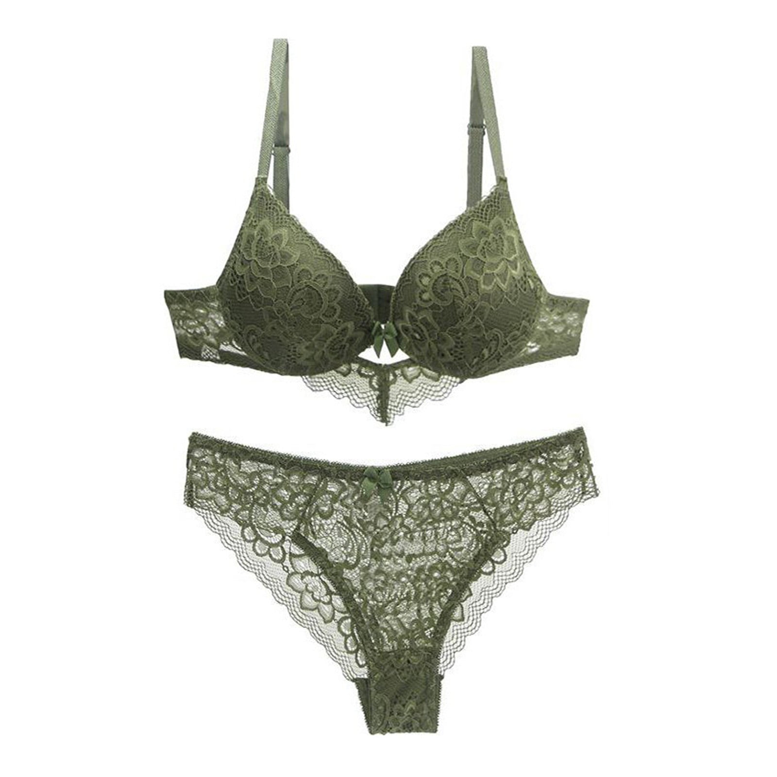 Dndif Clearance Women'S Underwear And Bras Lace Bra And Panty Set Women ...