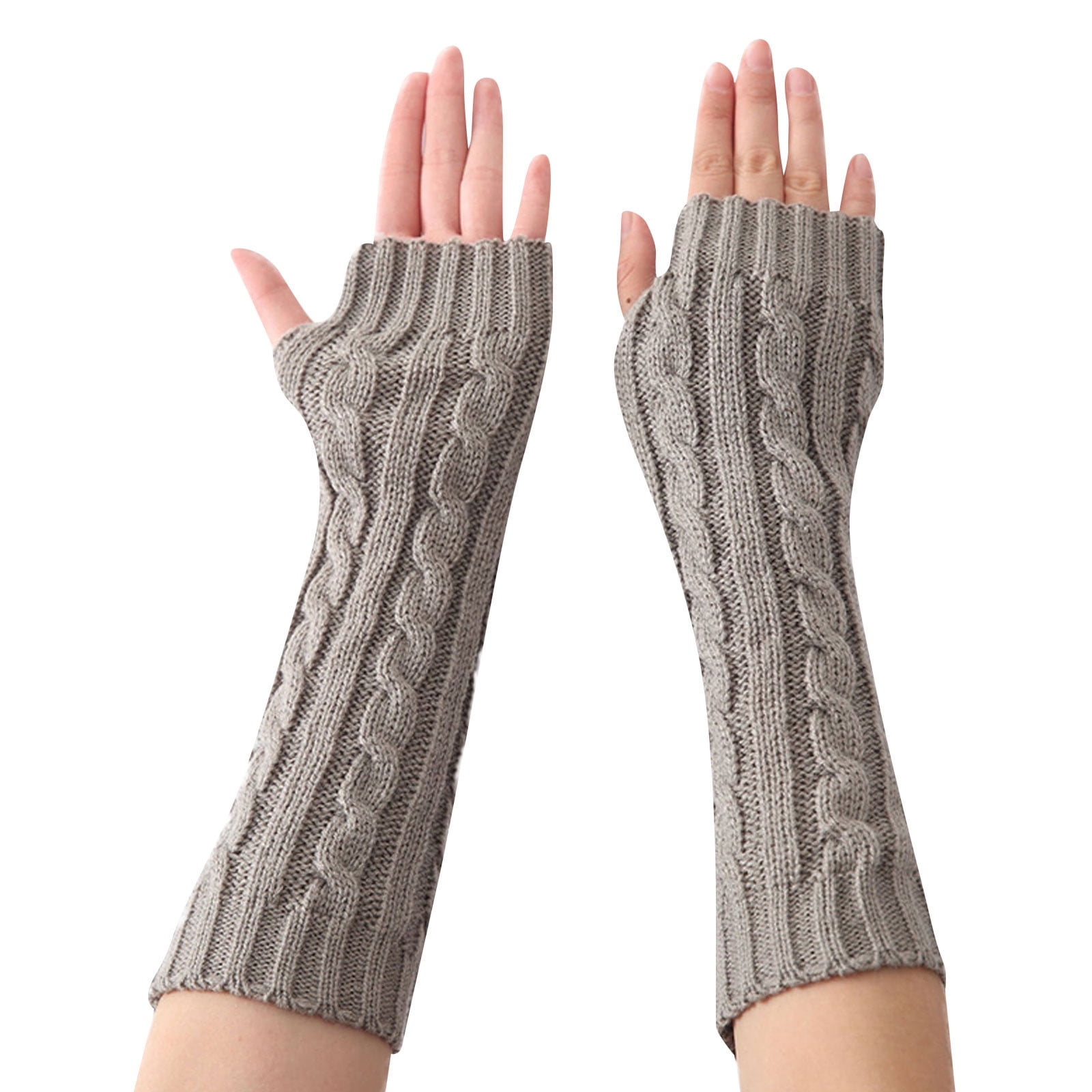Dndkilg Hand Warmer Mitten for Women Warming Arm Warmer Adult Half ...
