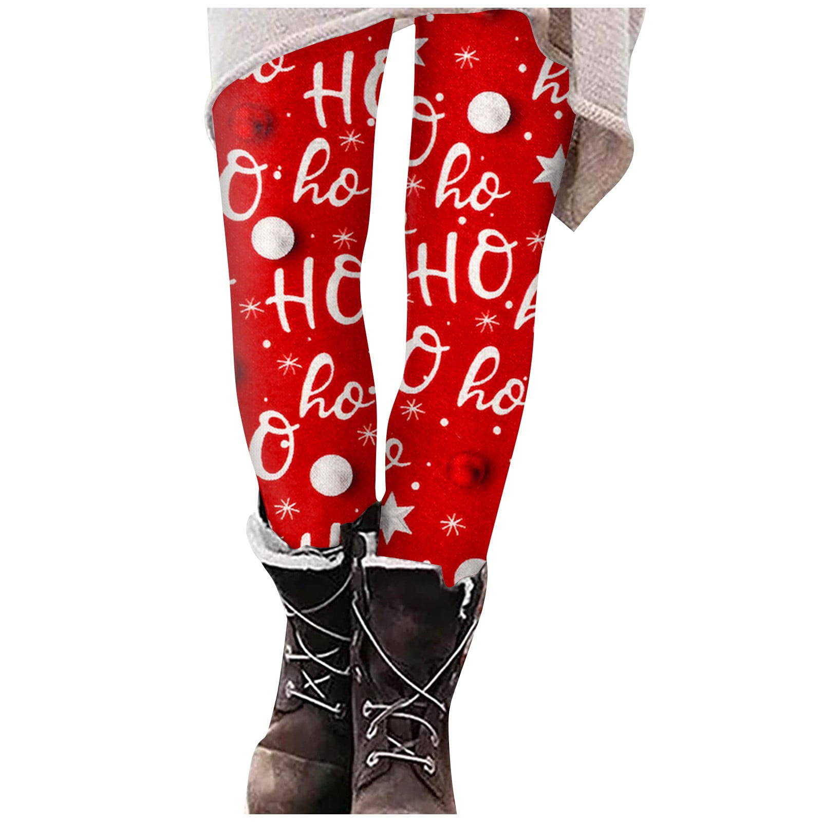 Dndkilg Womens Christmas Yoga Pants Funny Workout High Waisted ...