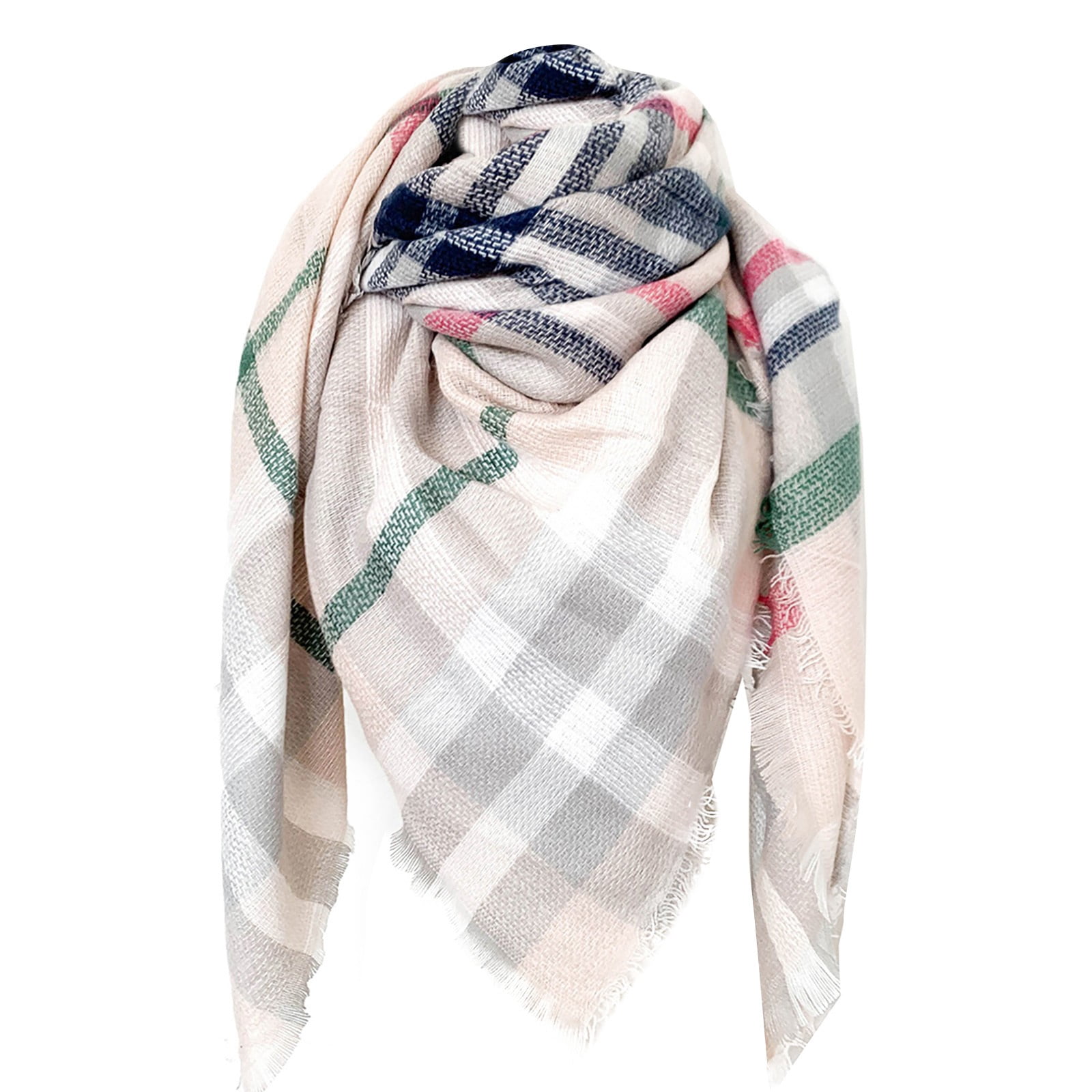 Dndkilg Womens Square Hiking Winter Pashmina Outdoor Scarf Western ...