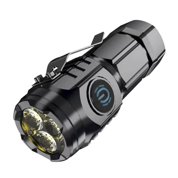 Super Bright Rechargeable Flashlight, USB-C Charging Handheld ...