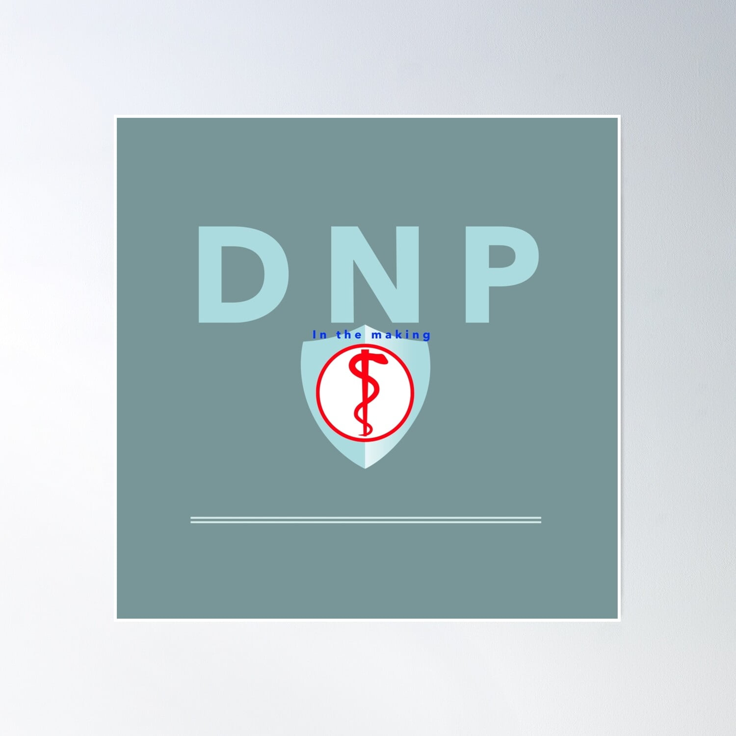 Dnp In The Making Poster Wall Art, Modern Wall Decor, 16x16 UNFRAMED ...