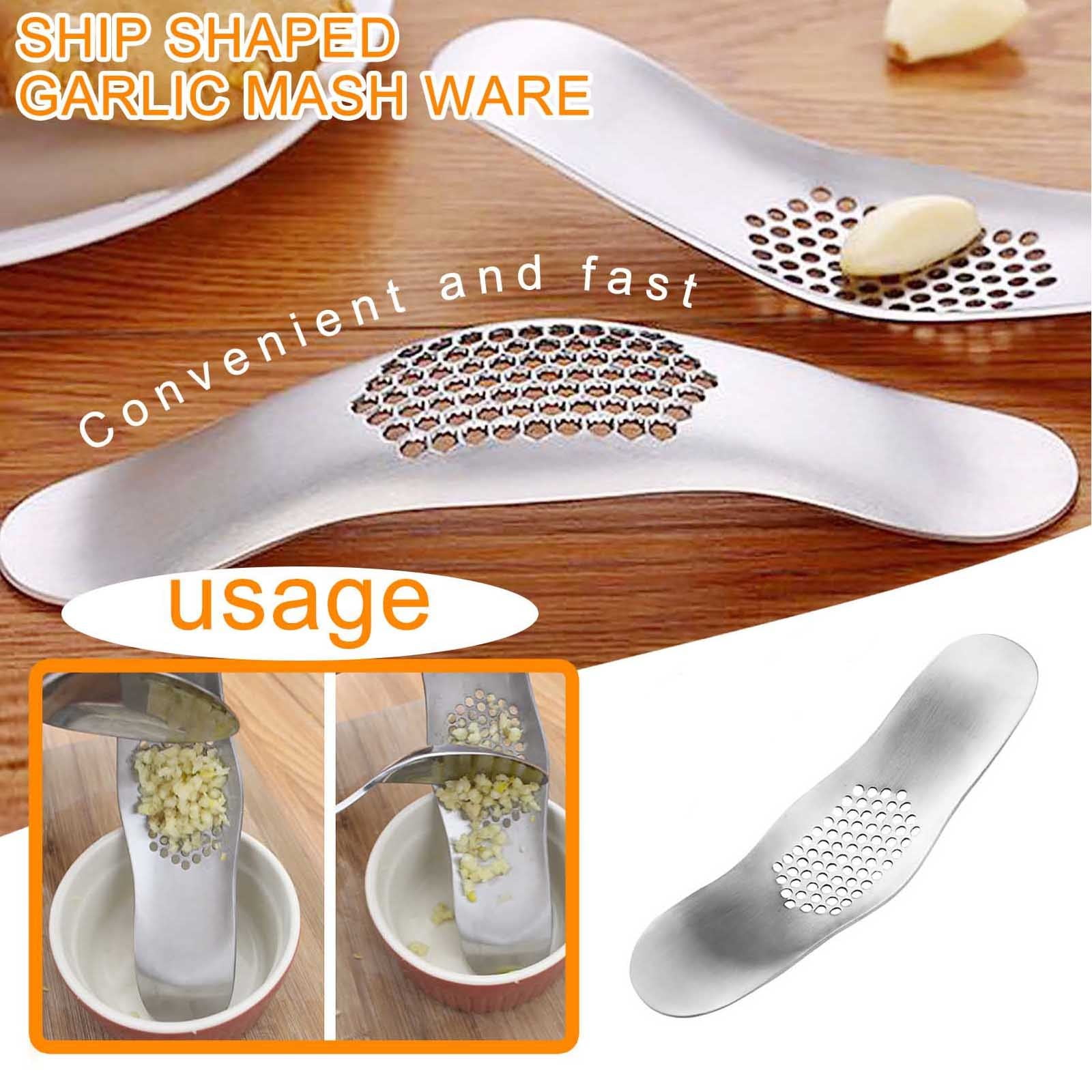 Dnyelq 1 Stainless Steel Garlic and Ginger Grater Clearance! Press ...