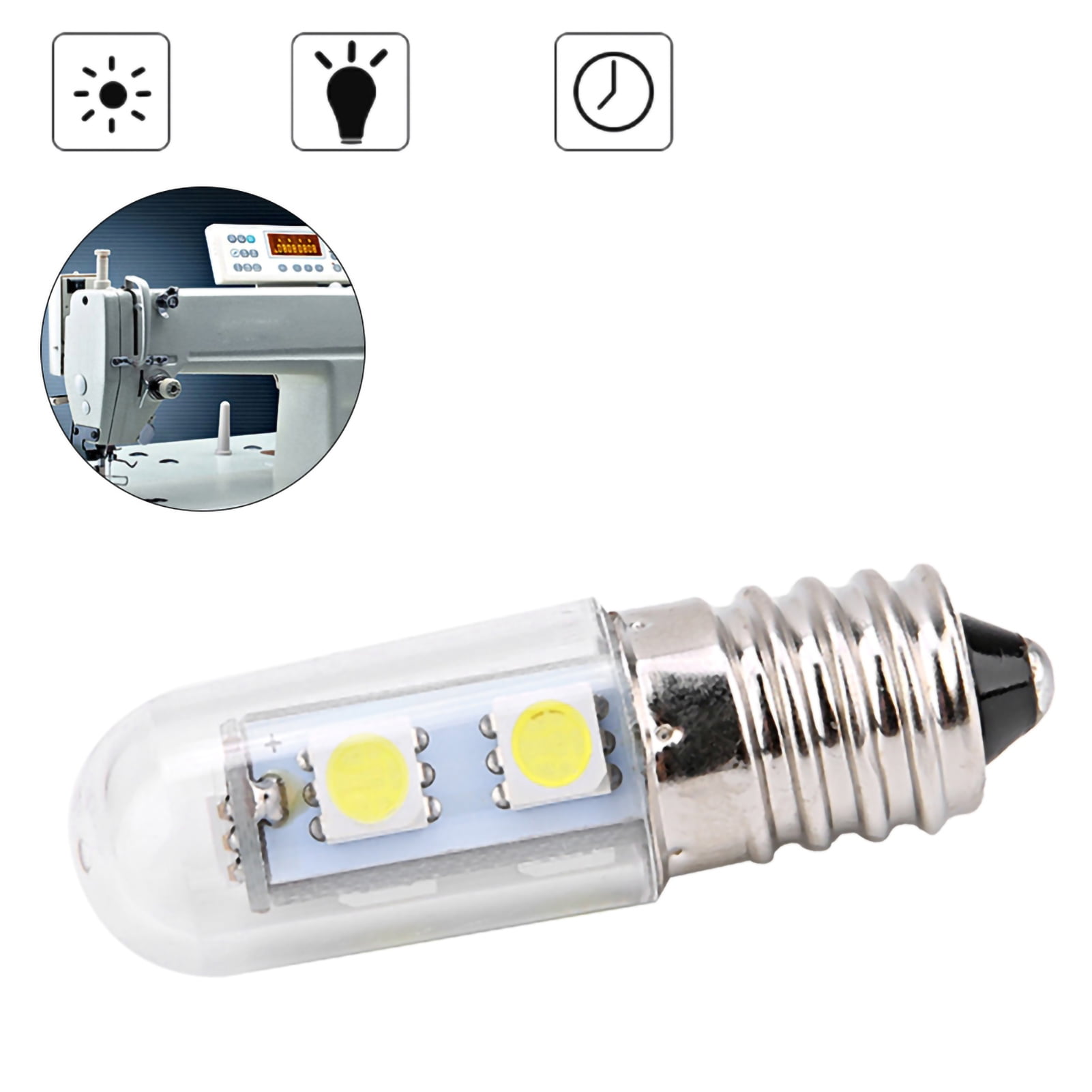 Dnzceghtig White 220V 1.5W E14 LED Light Bulbs Corn Lamp for ...