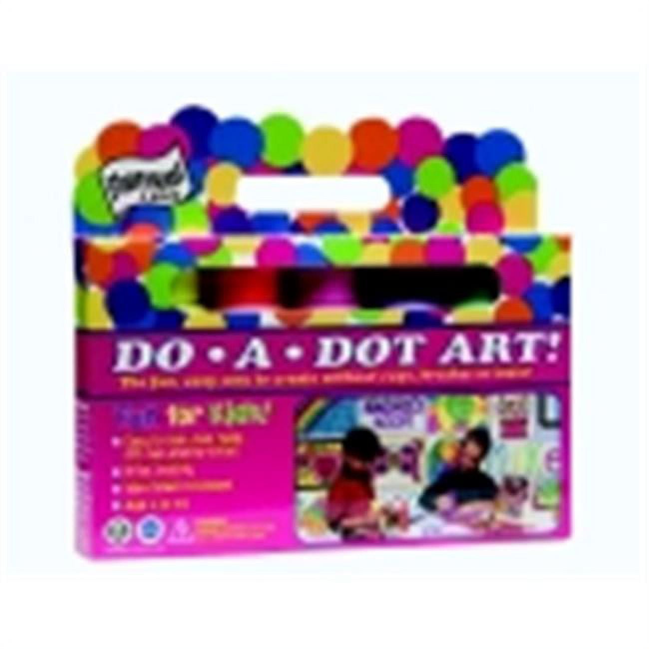 Do A Dot Sponge Tip Washable Paint Markers - Fluorescent Colors, Set 6 ...