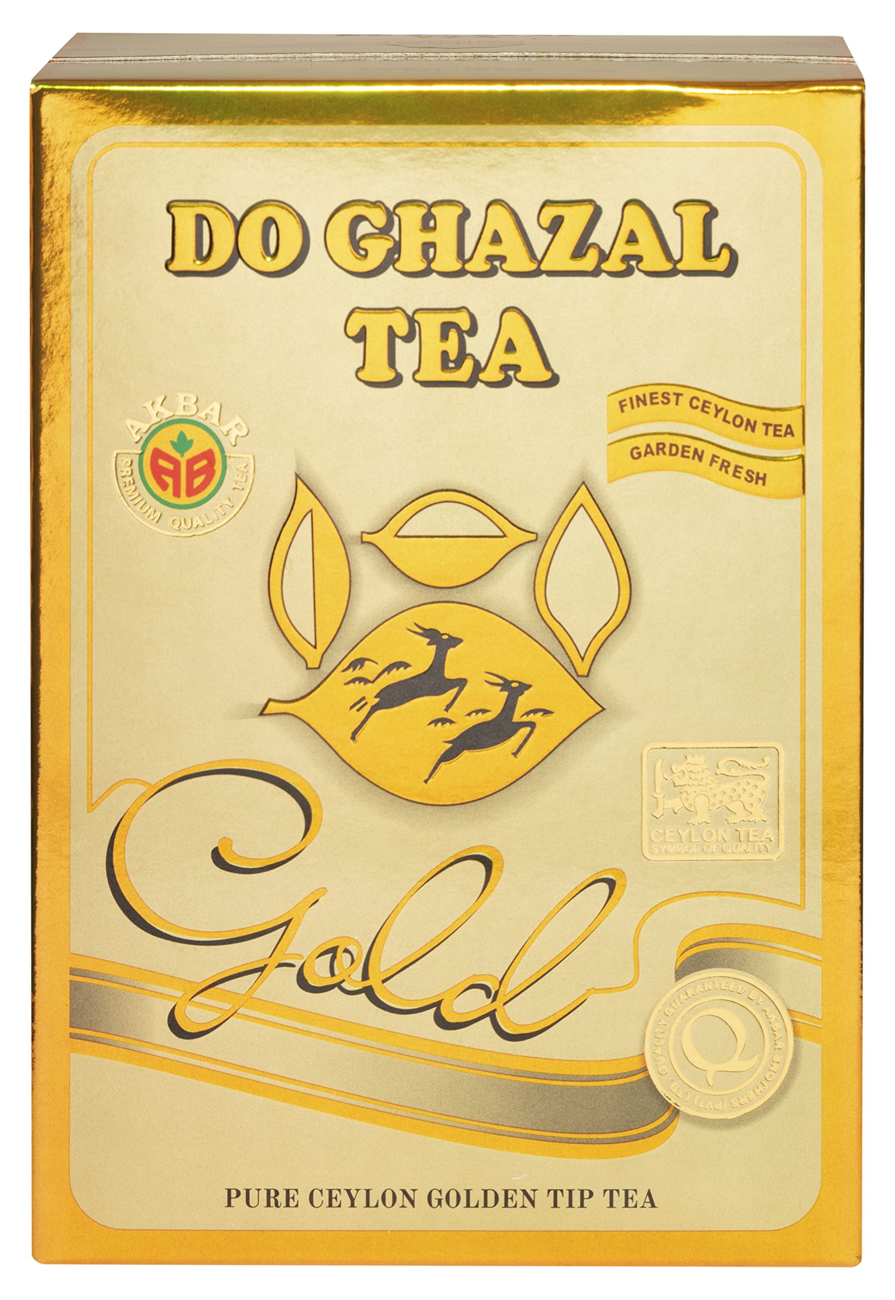 Do Ghazal Tea Pure Ceylon Golden Tips Tea 500g - 17.63oz Box - Walmart.com