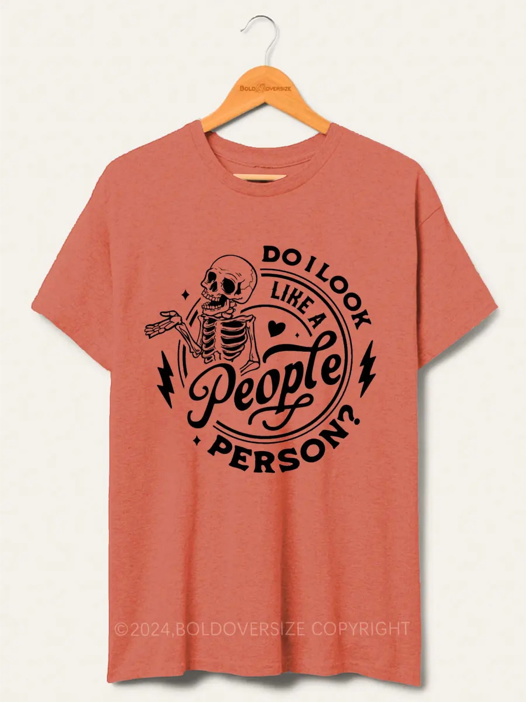 Do I Look Like A People Person Tee - Walmart.com