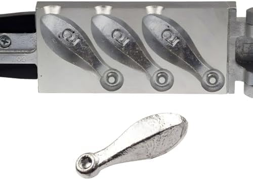 Do-It Egg Sinker Mold 5 oz (3 Cavity Total) Casts 3-5 oz Bank Sinkers ...
