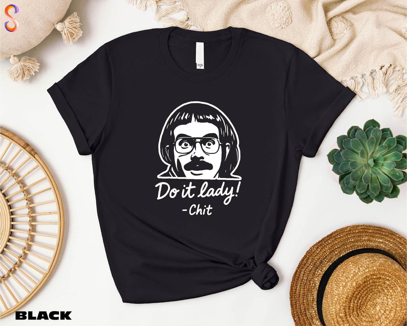 Do It Lady Shirt, Retro Chit Lady T-Shirt, Humor Tee, Motivational ...