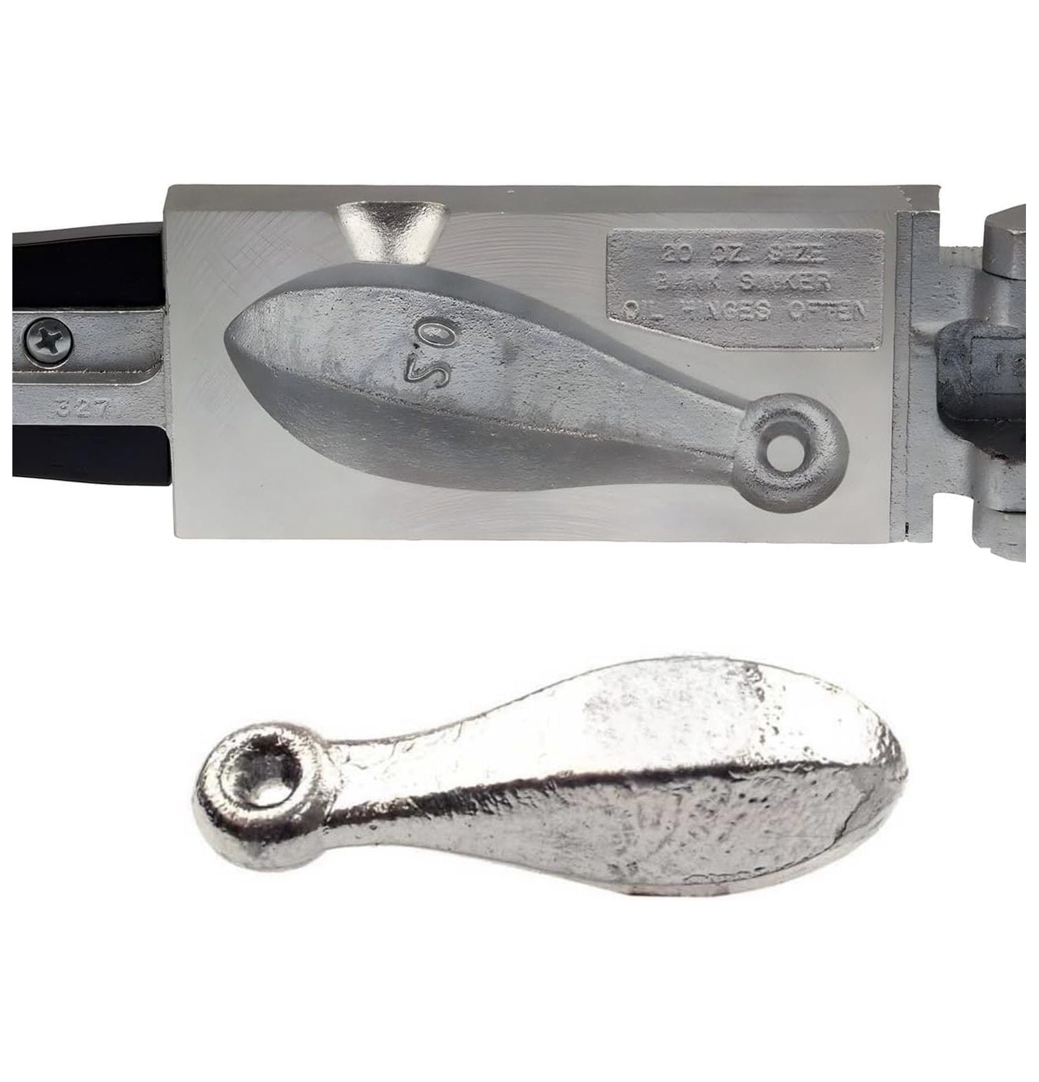 Do It Mold Bank Sinker Size 20 oz Do it Mold (3271) BK-1-20 Cavities 1 ...