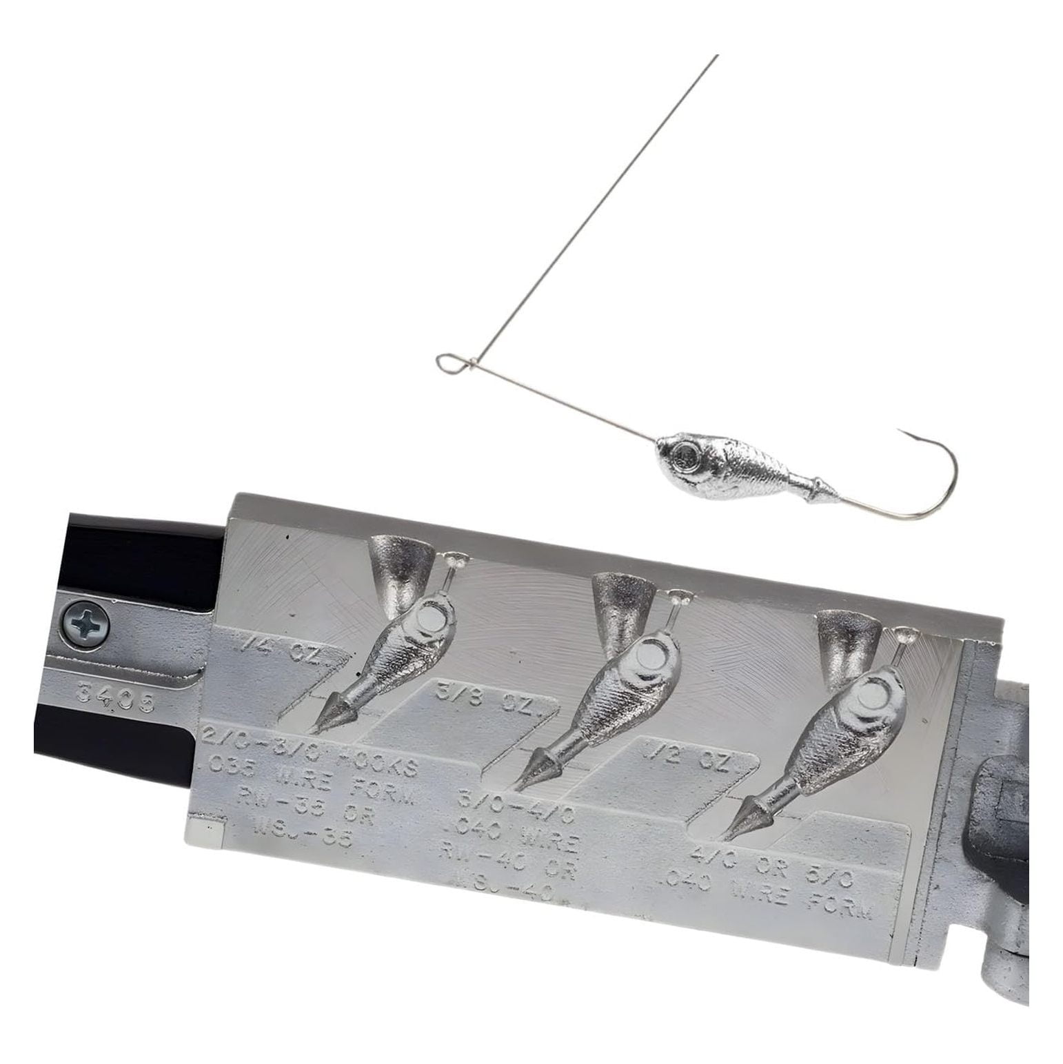 Do It Mold Ultra Minnow Spinner Size 1/4, 3/8, 1/2oz Do it Mold (3405 ...