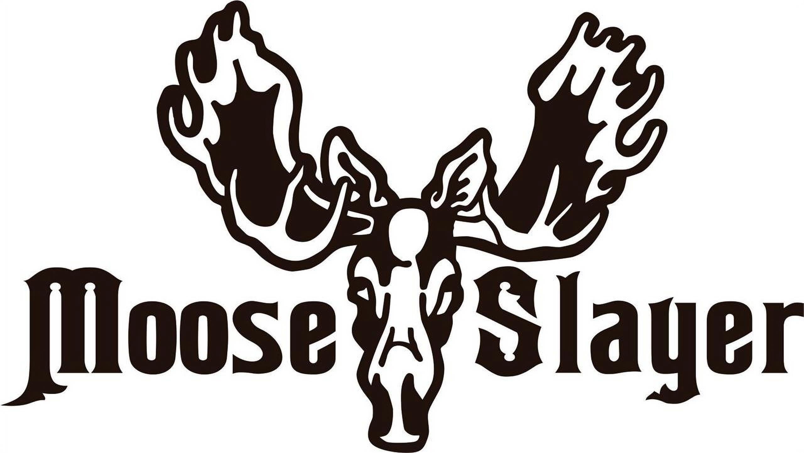 Do It Yourself Wall Decal Sticker Moose Slayer Moose Head Image Animal ...