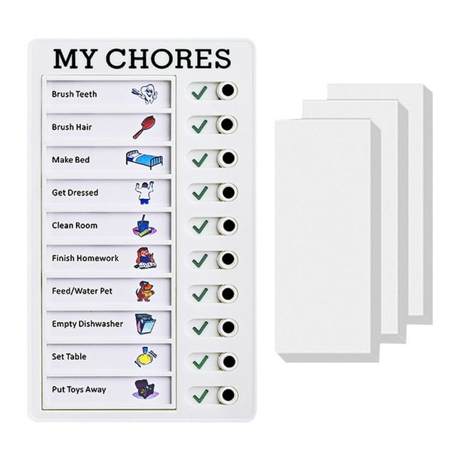 to Do List Boards Plastic RV Checklist Board Detachable Message Board ...