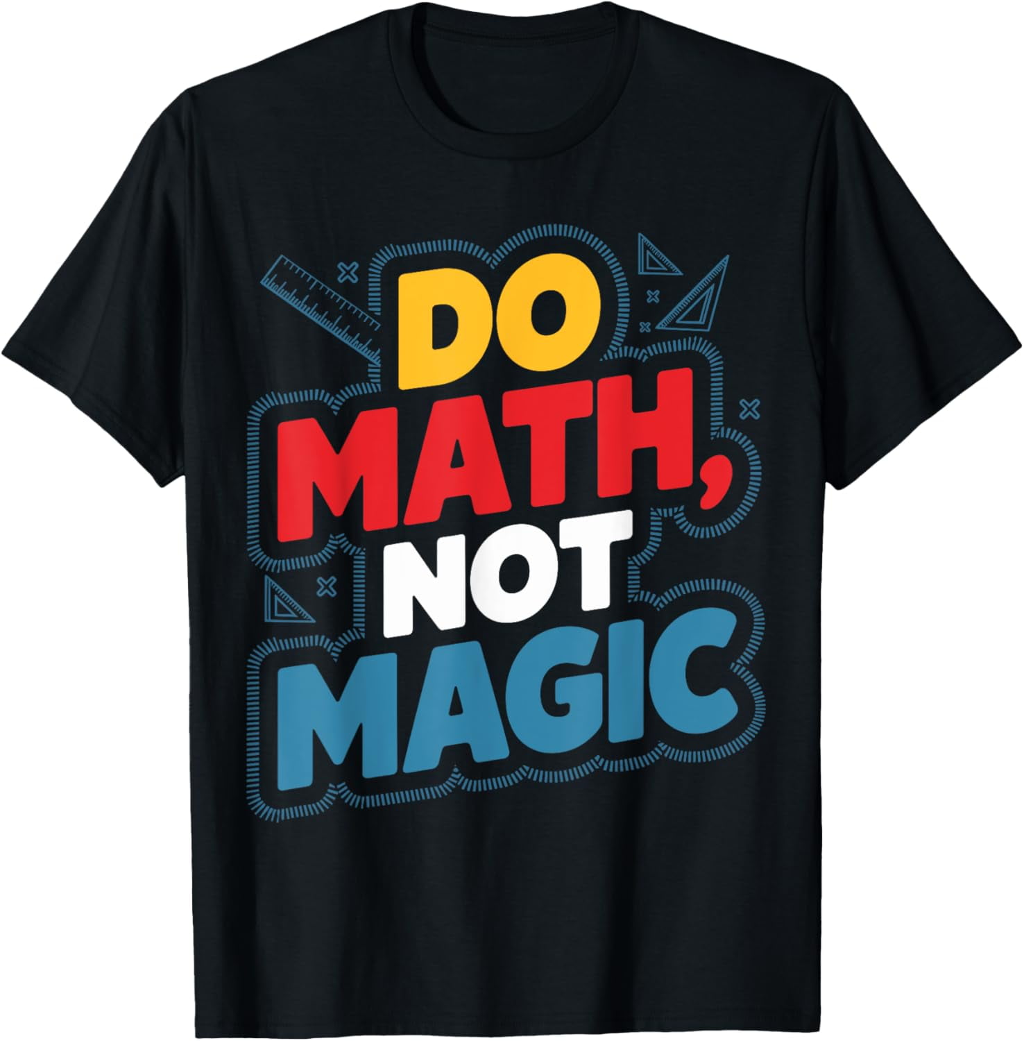 Do Math Not Magic Funny Halloween Teacher Student Matching T-Shirt ...
