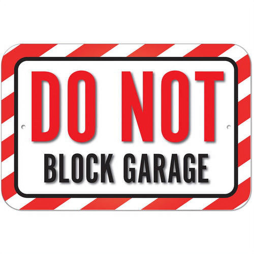 Do Not Block Garage Sign - Walmart.com