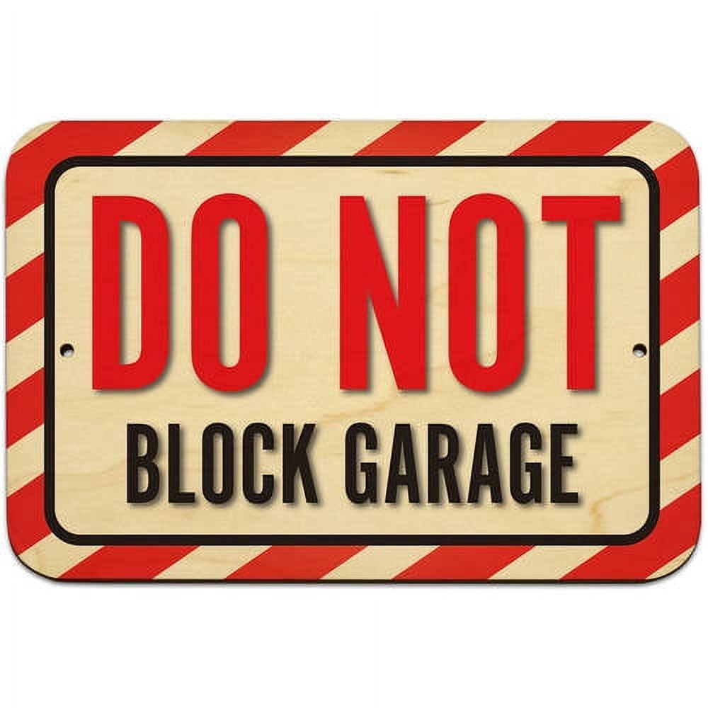 Do Not Block Garage Sign - Walmart.com